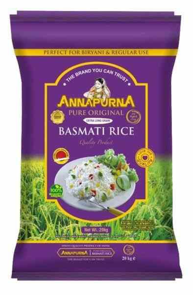 Annapurna Extra Long Grain Basmati Rice 5kg