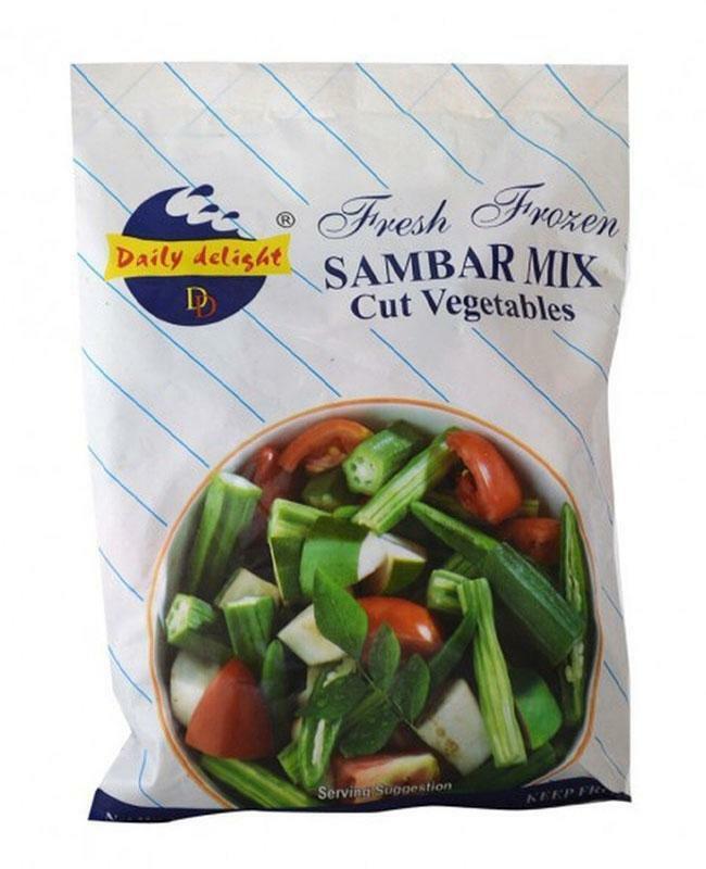Daily Delight Frozen Sambar Mix 454g