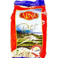Buy Apna Long Grain Basmati Rice 5kg Online UK. | MyLocalMart