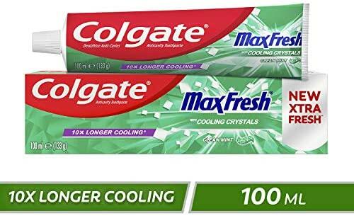 Colgate Max Fresh Clean Mint Toothpaste 100ml