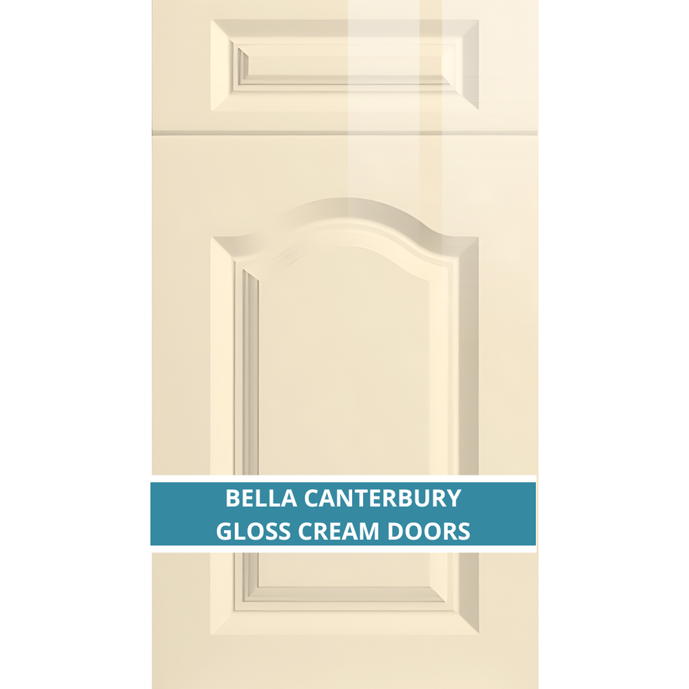 Gloss Cream Kitchen Doors - Cheapest Door Prices Online