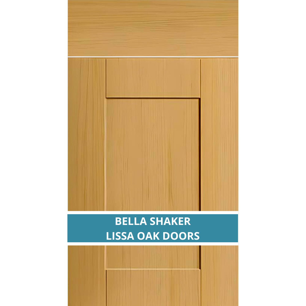 Lissa Oak - Shaker Kitchen Doors - Best Priced Doors Online