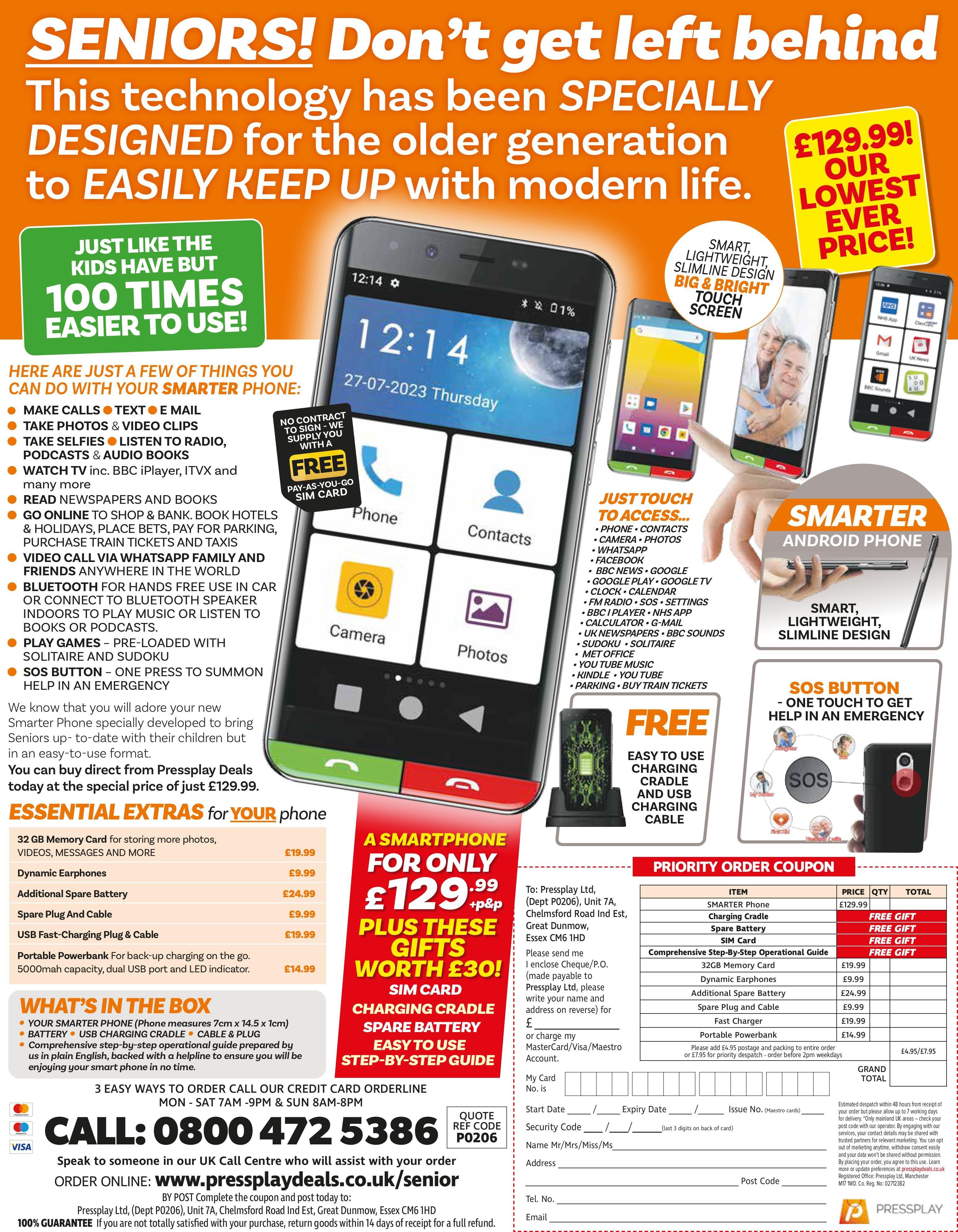 Senior Smart Phone