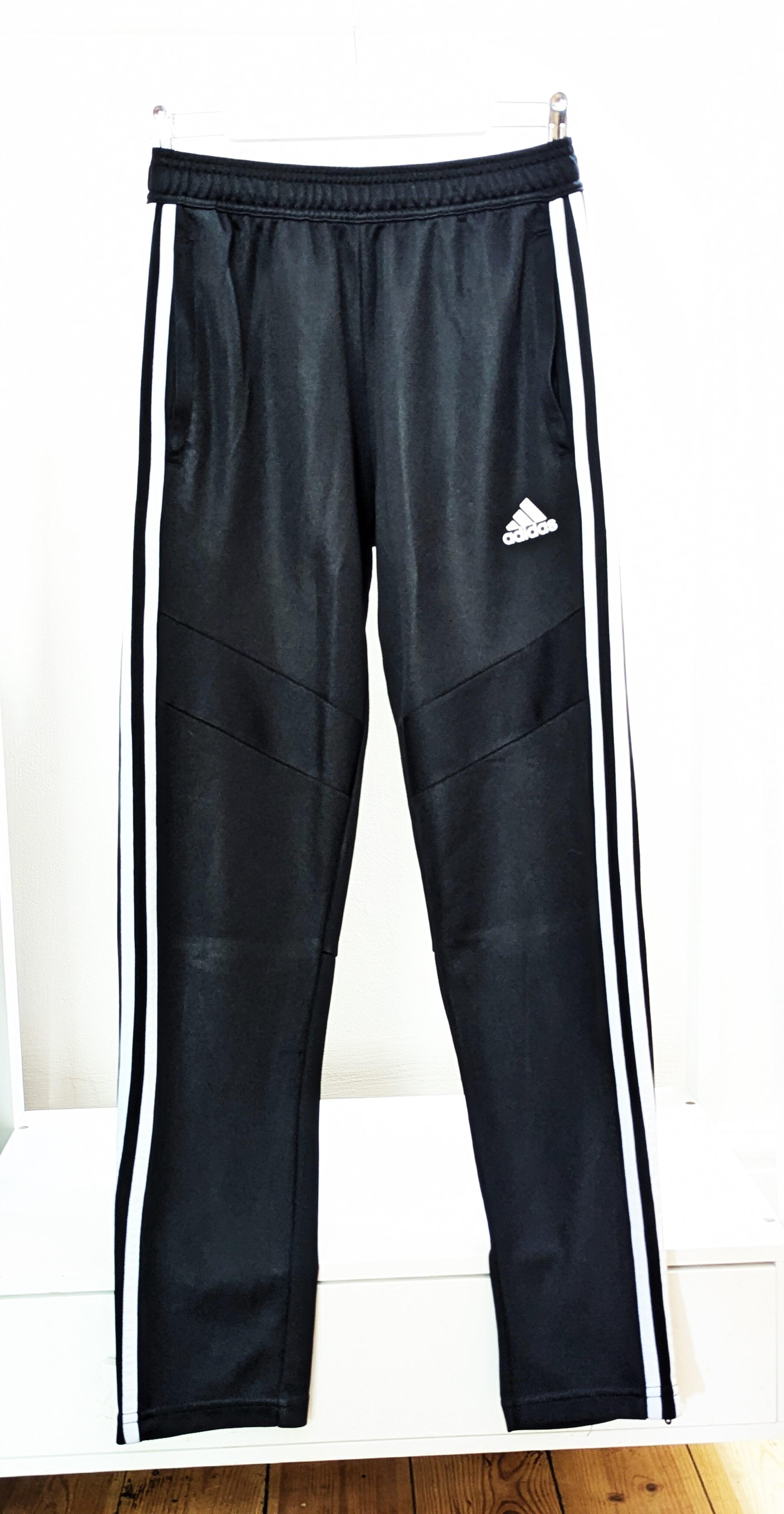 Adidas 11 12 Years Black Slim Joggers