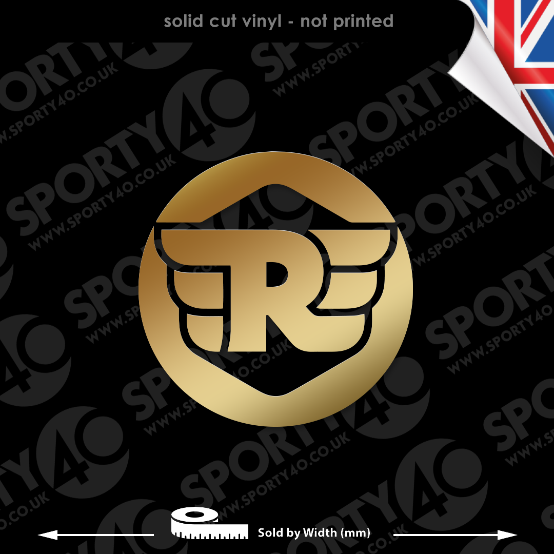 Royal Enfield 'R' Vinyl Decal Sticker
