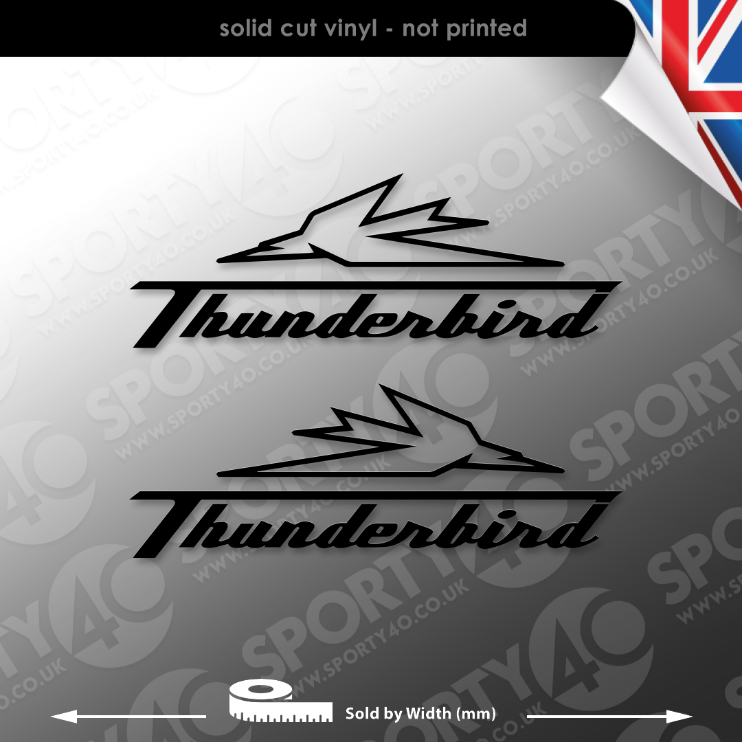 Triumph Thunderbird Vinyl Decal Sticker