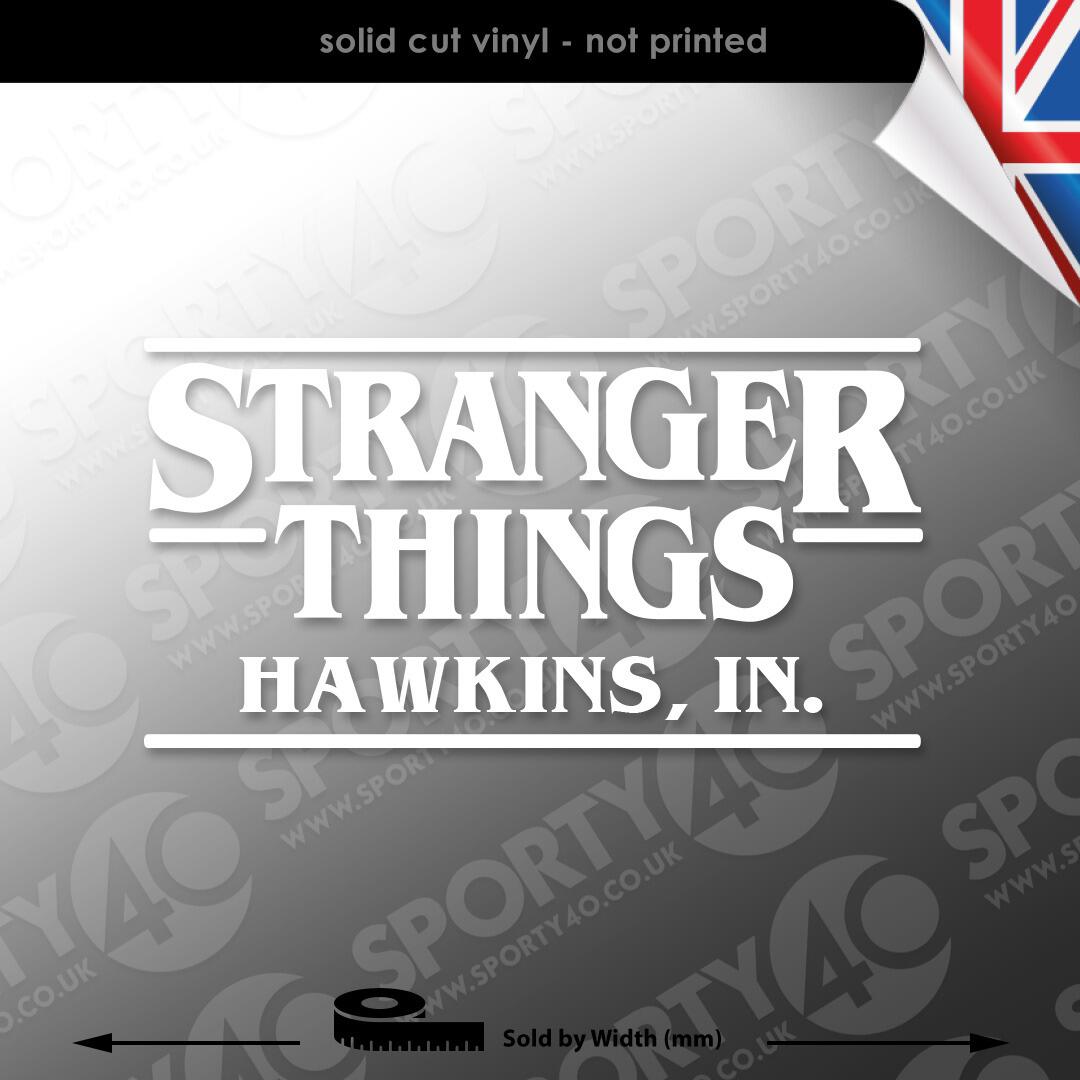 Stranger Things Custom Vinyl Decal Sticker