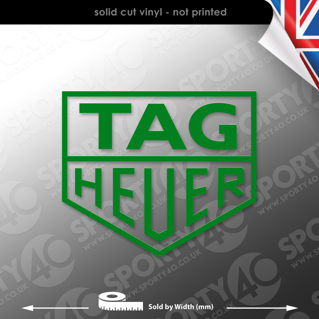 Tag Heuer Vinyl Decal Sticker 3