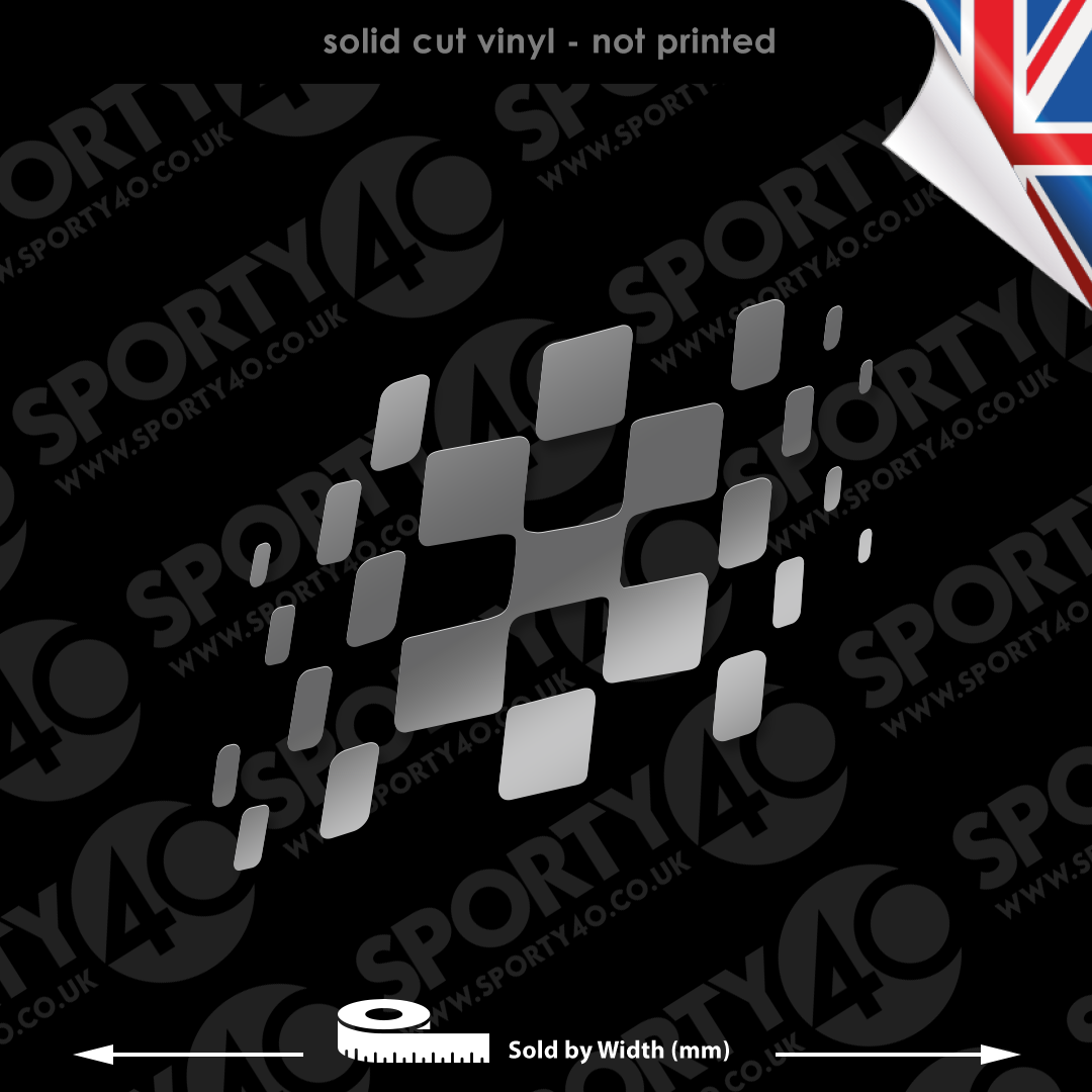 Lambretta Grand Prix Flag 100mm