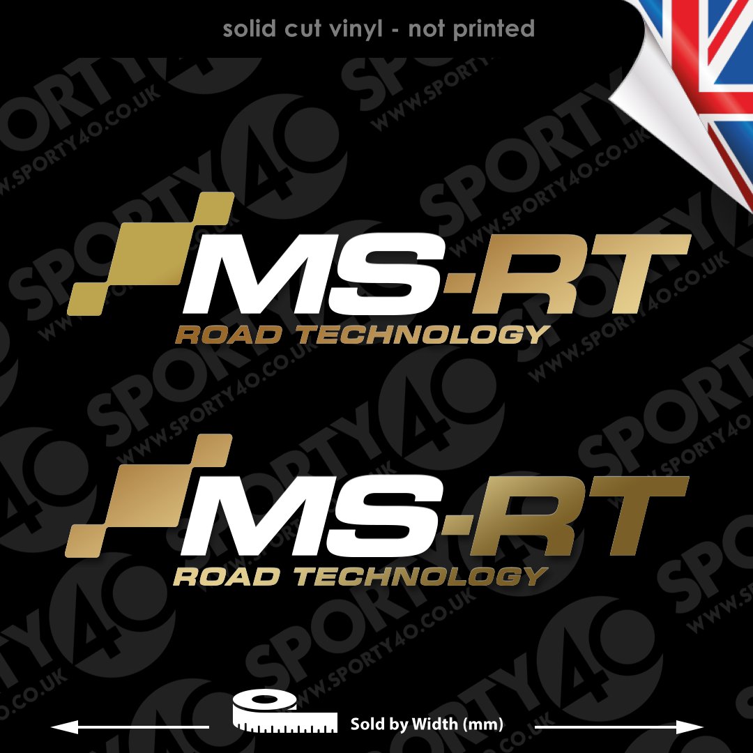 Ford MS-RT Road Technology Vinyl Decal Sticker