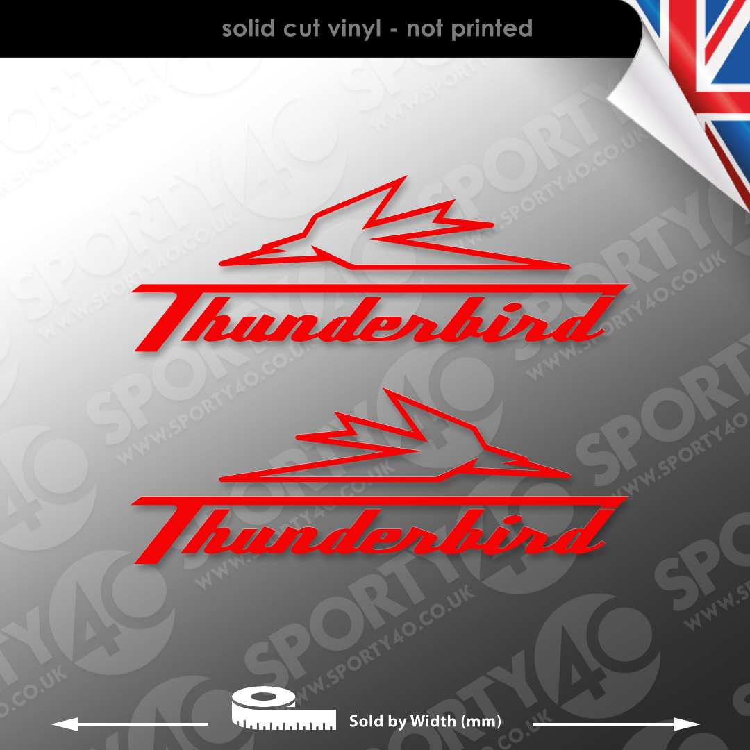 Triumph Thunderbird Vinyl Decal Sticker