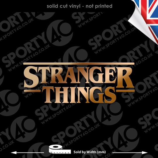 Stranger Things Vinyl Decal Sticker