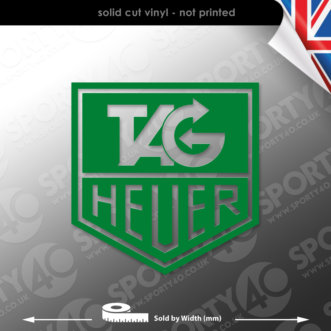 Tag Heuer Retro 2 Vinyl Decal Sticker
