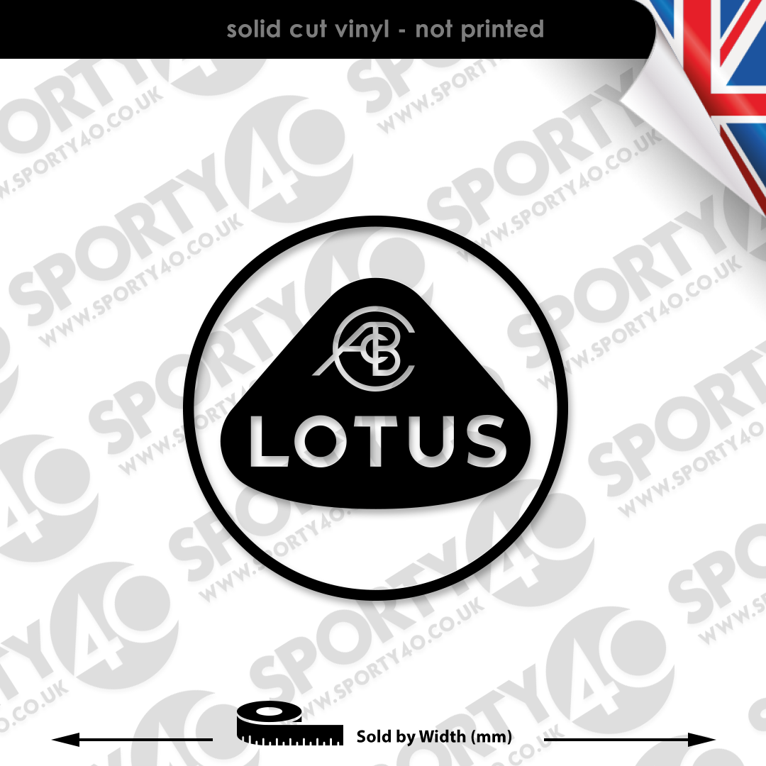 Lotus Cut-Out Vinyl Decal Sticker