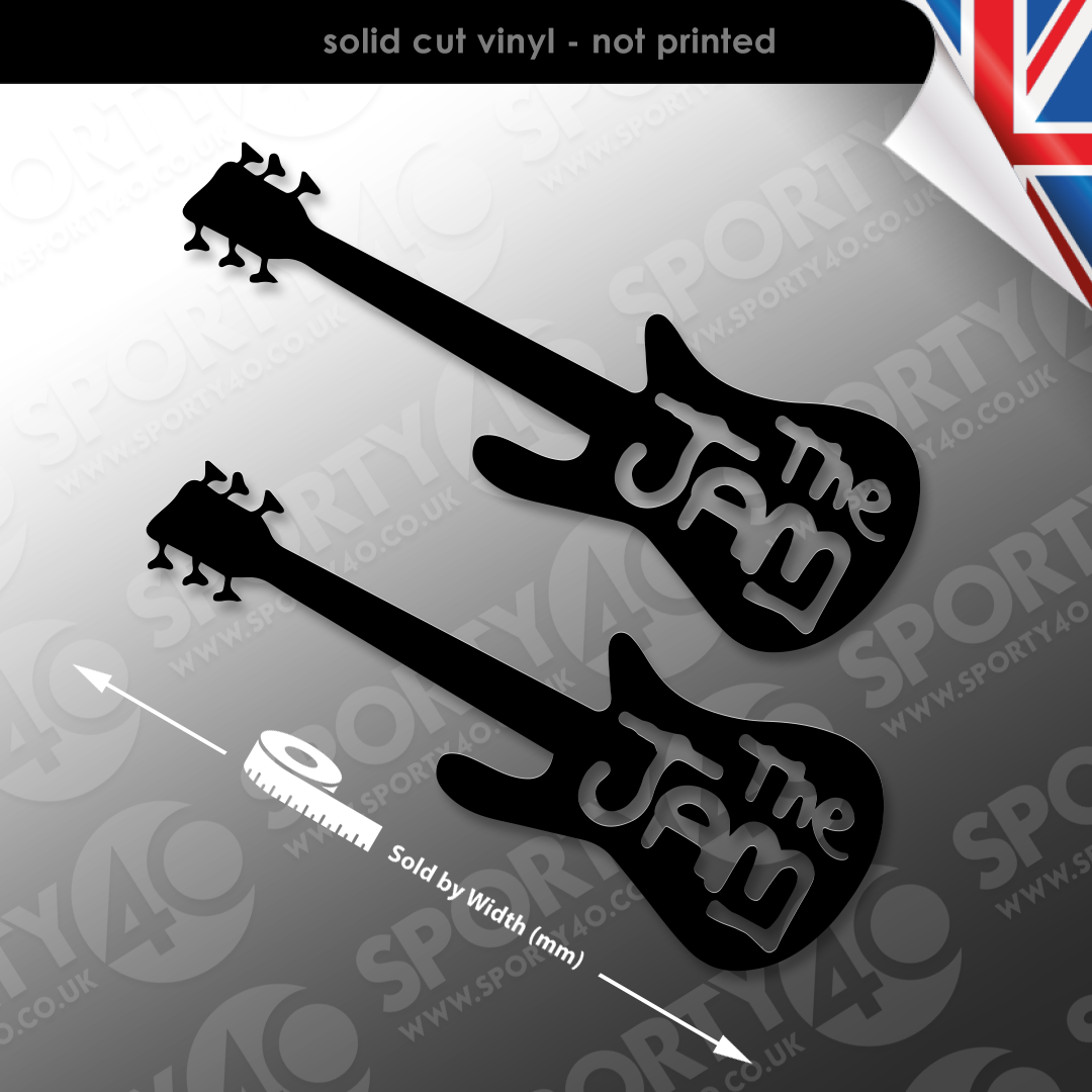 The Jam Vinyl Decal Sticker
