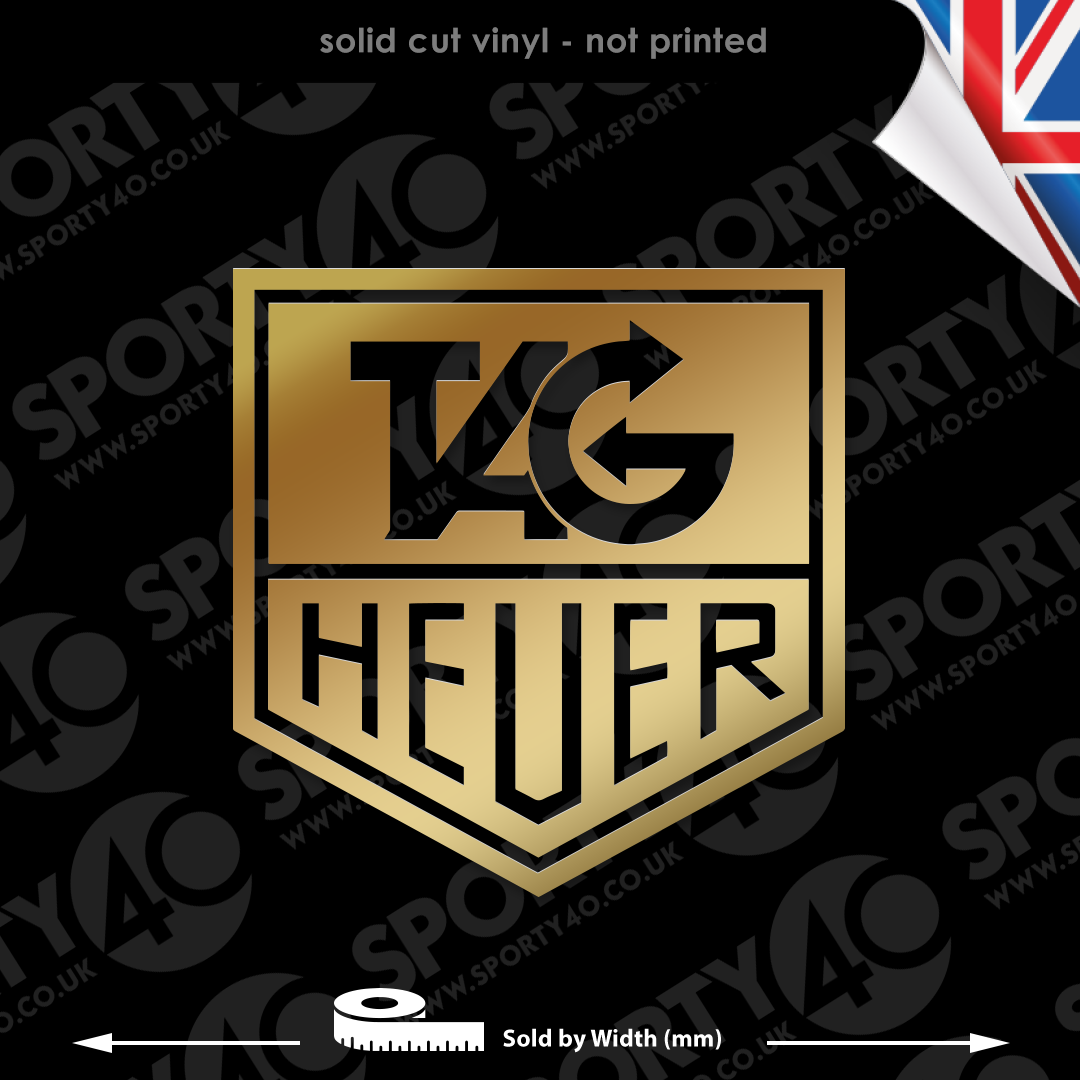 Tag Heuer Retro 2 Vinyl Decal Sticker