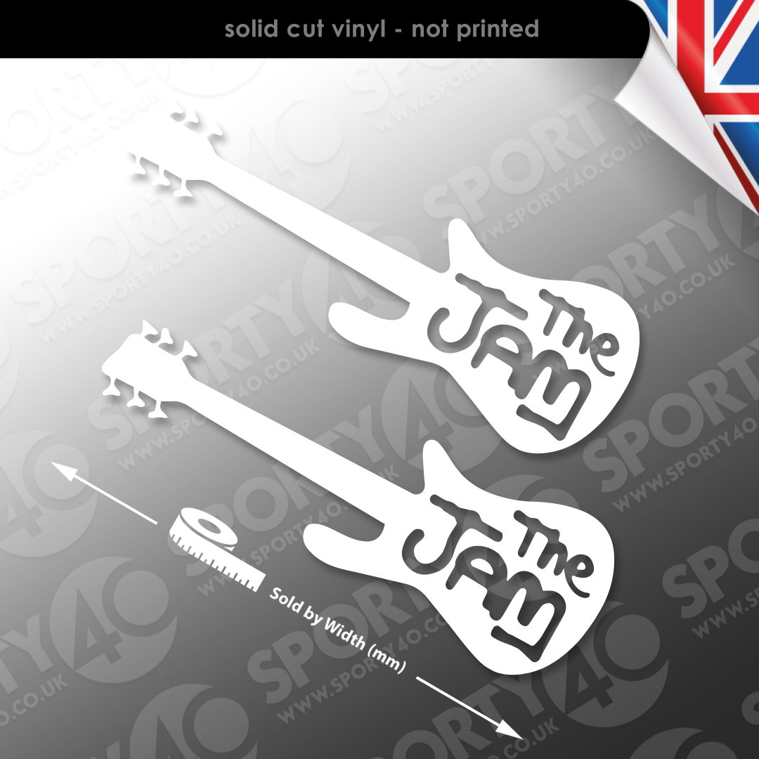 The Jam Vinyl Decal Sticker