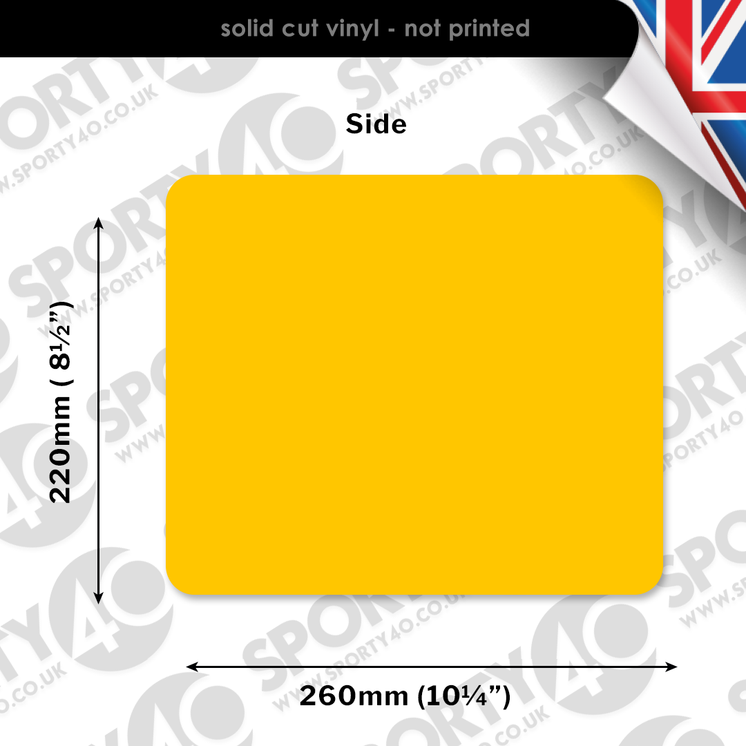 ACU Compliant Race Number Stickers
