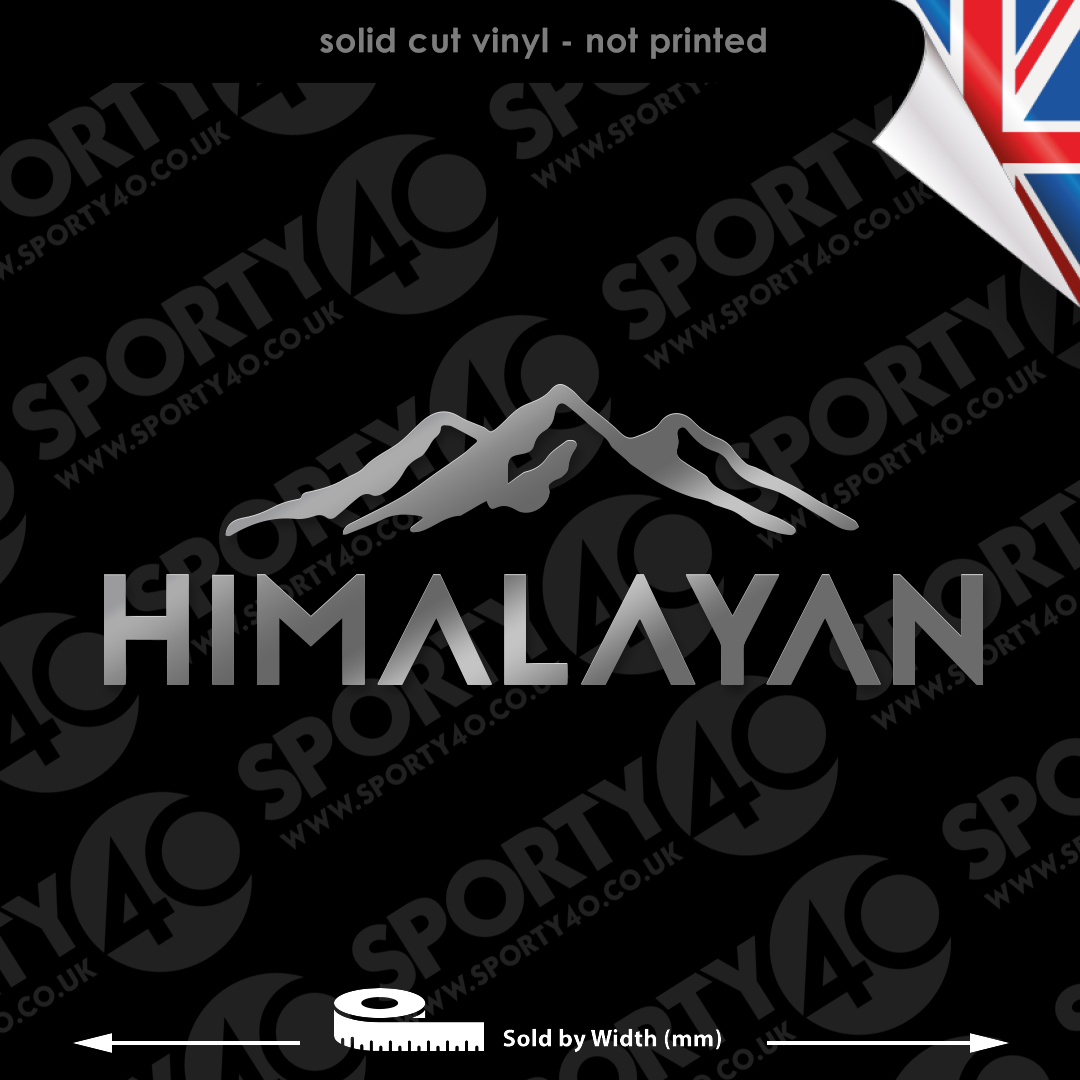 Royal Enfield Himalayan Vinyl Decal Stickers