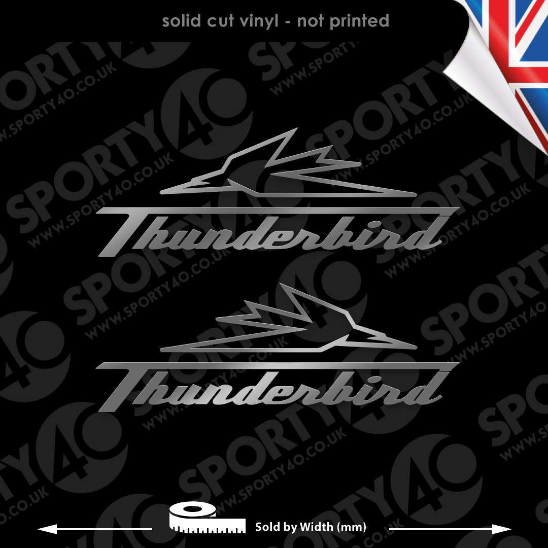 Triumph Thunderbird Vinyl Decal Sticker