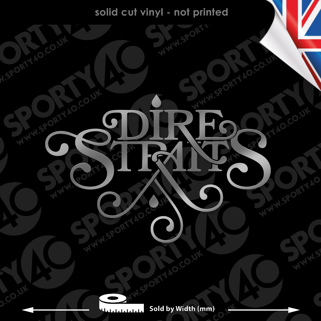 Dire Straits Vinyl Decal Sticker