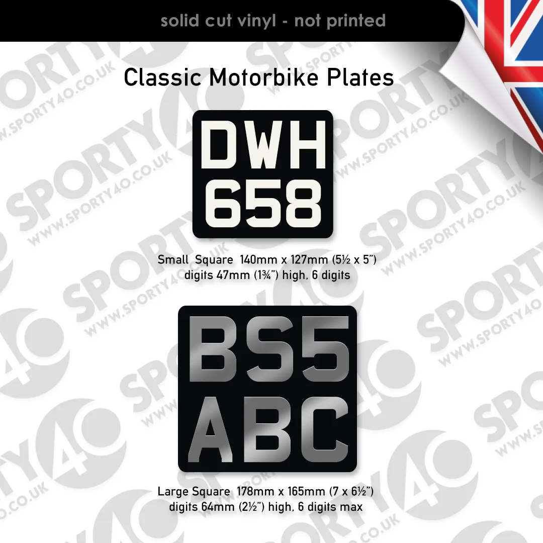 Motorbike & Scooter Plates