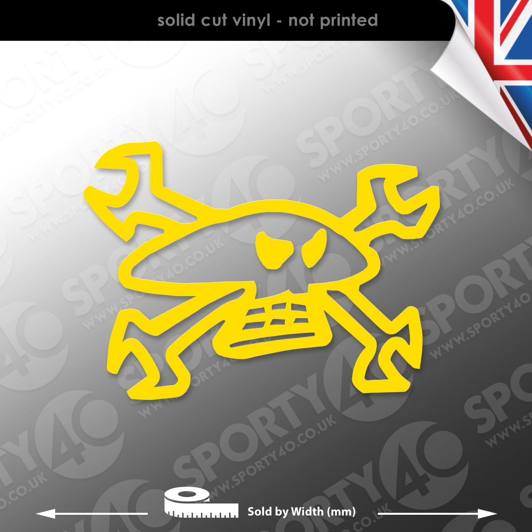 Guy Martin Skull Vinyl Decal Sticker