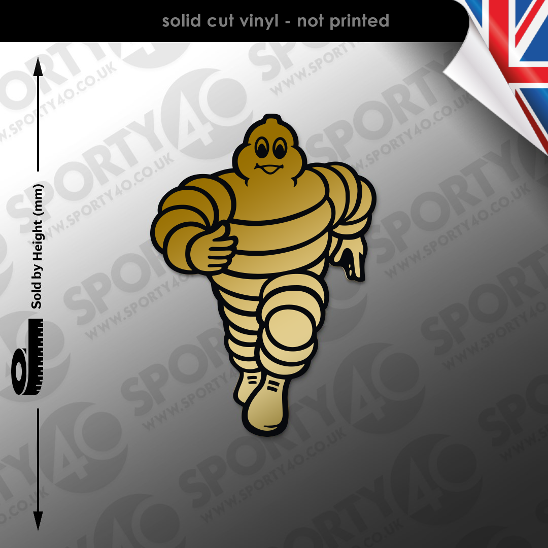 Michelin Man Vinyl Decal Sticker