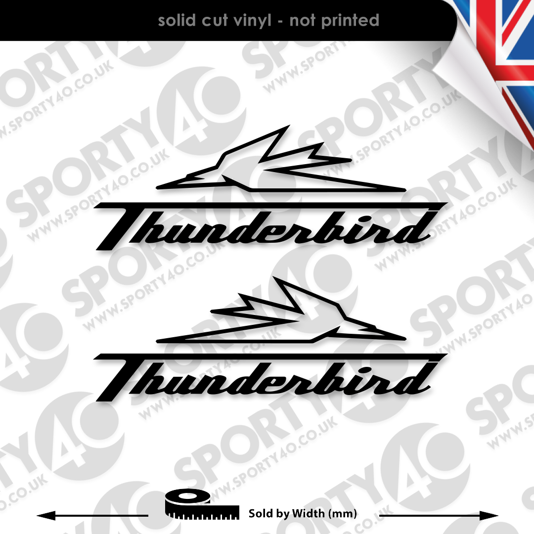 Triumph Thunderbird Vinyl Decal Sticker