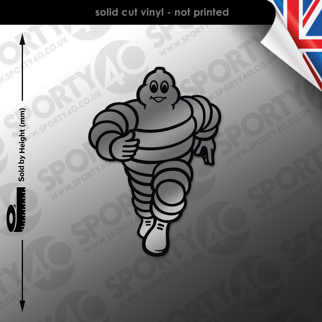 Michelin Man Vinyl Decal Sticker