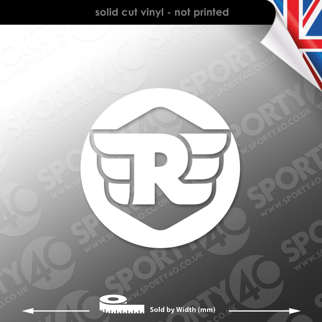 Royal Enfield 'R' Vinyl Decal Sticker