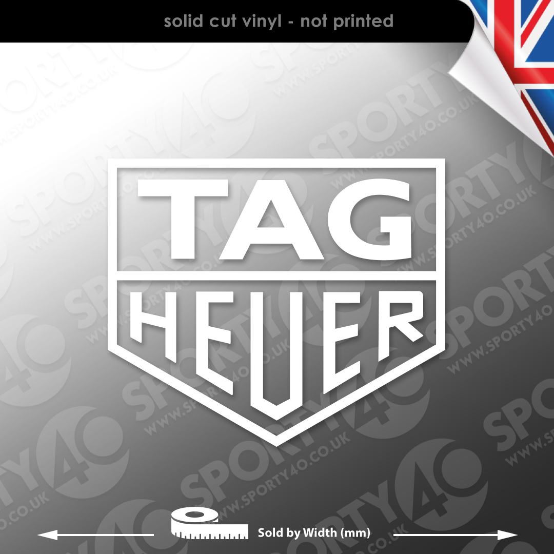 Tag Heuer Vinyl Decal Sticker 3