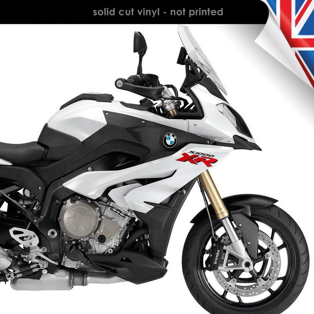 BMW S1000 XR Front Fairing Trimmed Vinyl Decal Sticker