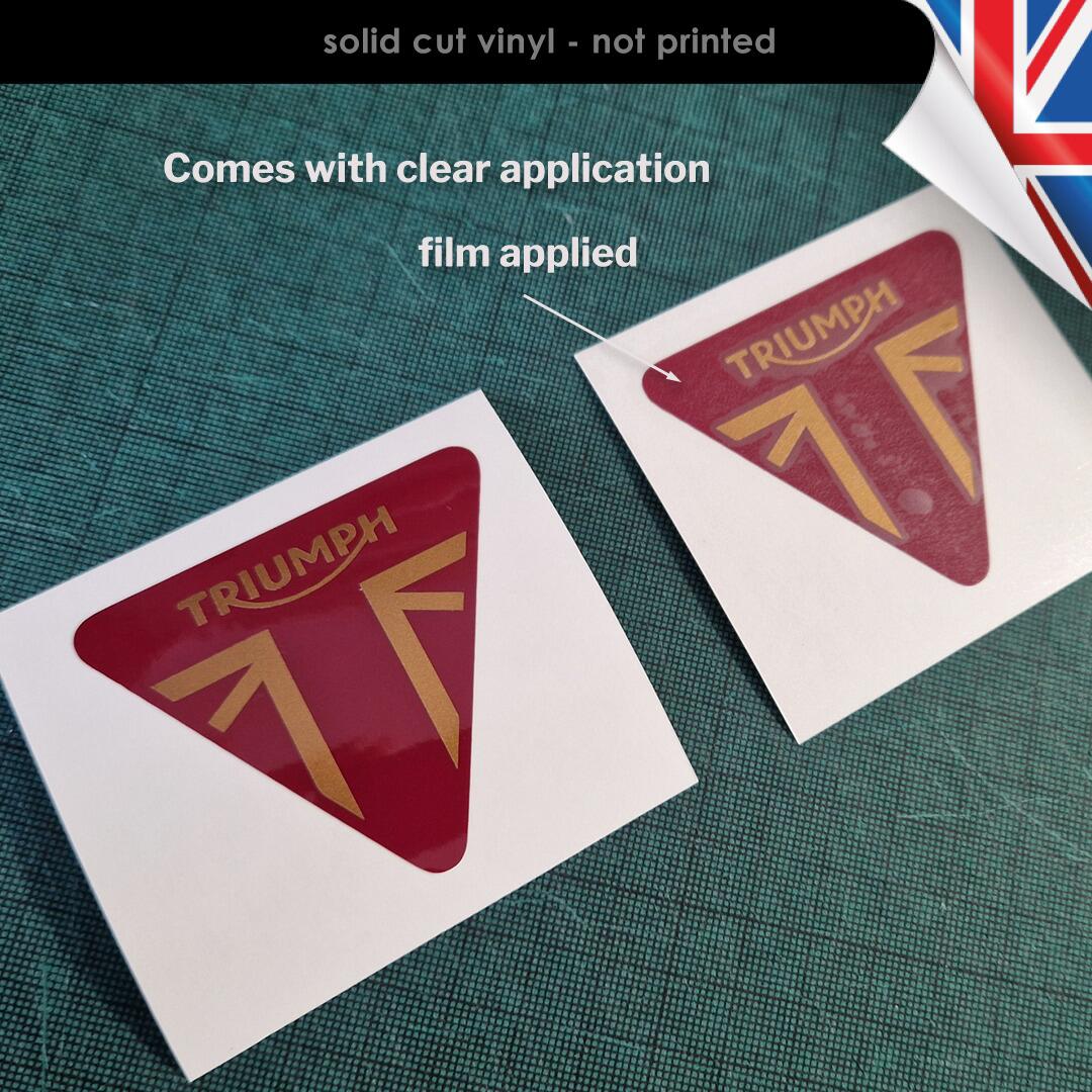 Triumph Emblem Vinyl Decal Sticker