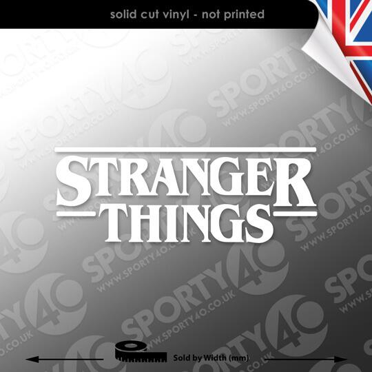 Stranger Things Vinyl Decal Sticker