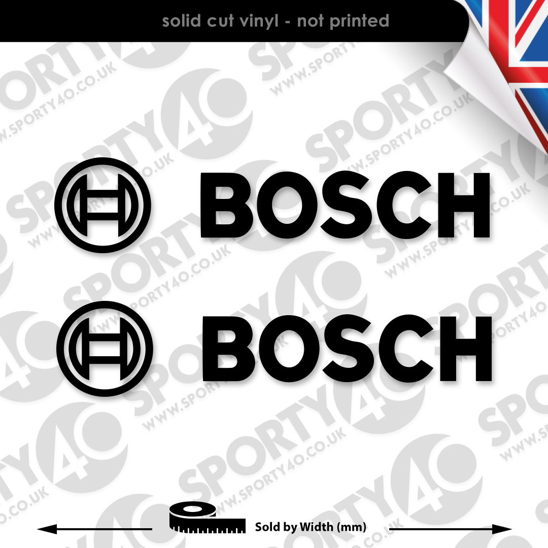 Bosche Vinyl Decal Sticker