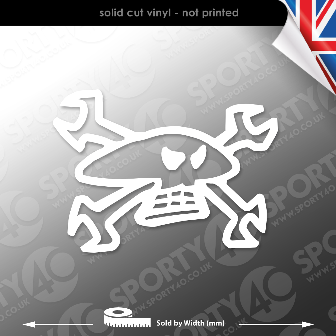 Guy Martin Skull Vinyl Decal Sticker
