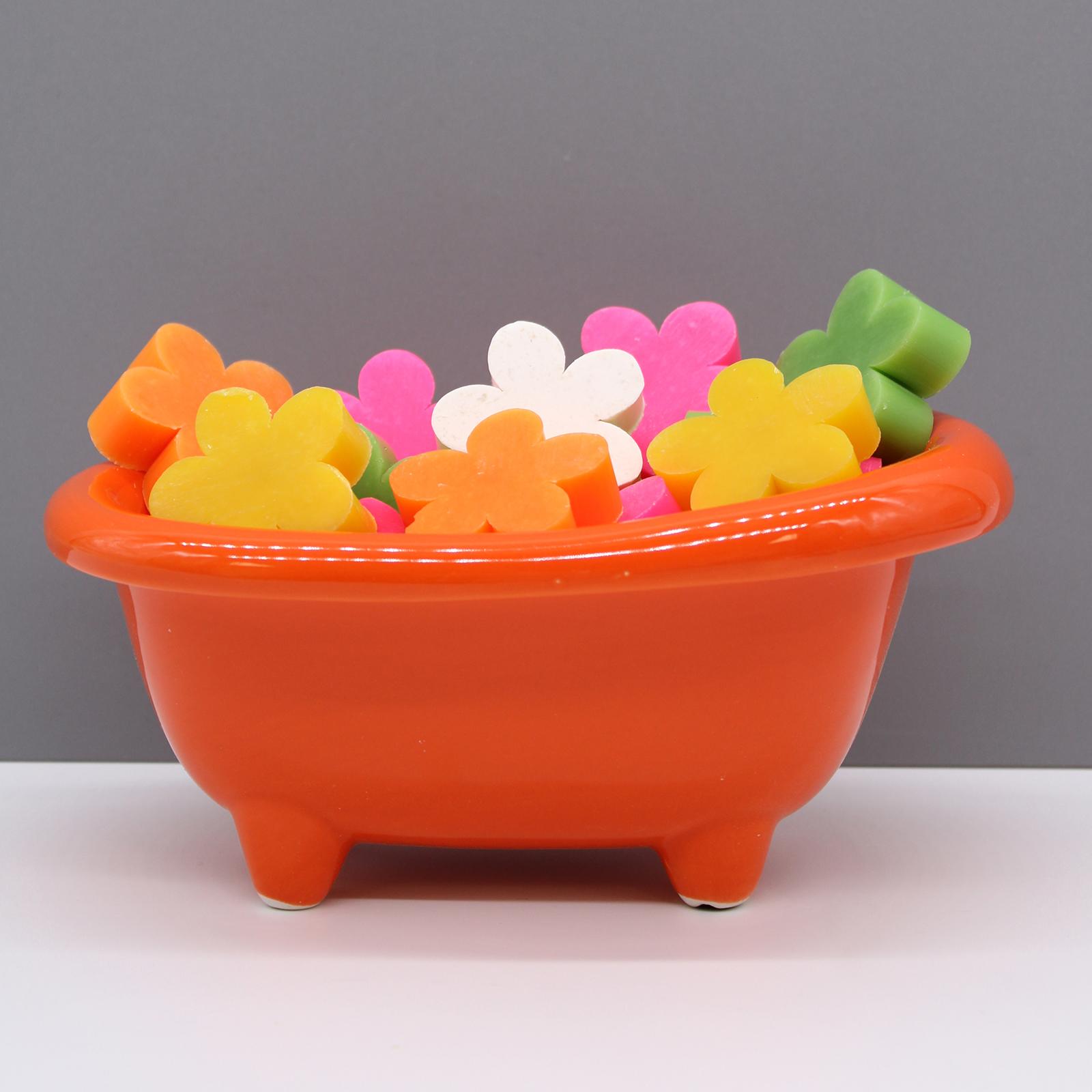 Ceramic Mini Bath - Orange