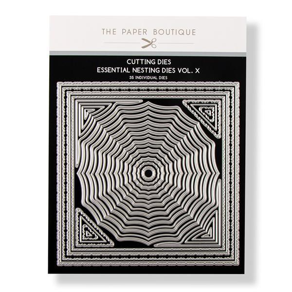 The Paper Boutique Cutting Dies Essential Nesting Die Vol 10
