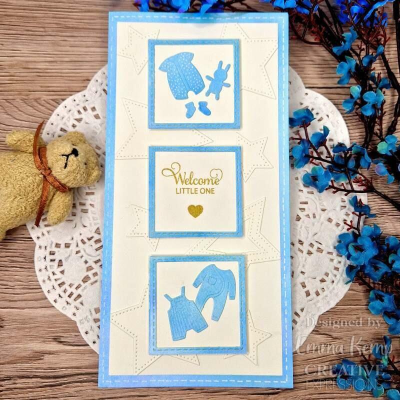 Creative Expressions Sue Wilson Mini Bunting Alphabet 6 in x 8 in Clear ...