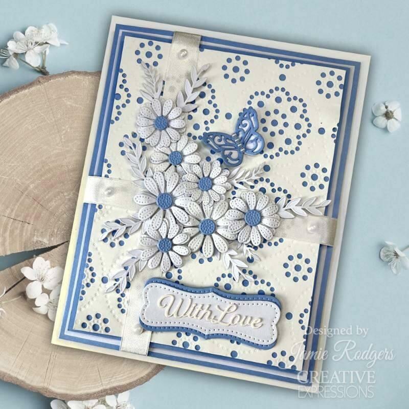 Jamie Rodgers Dies by Creative Expressions - Circles Mandala Background