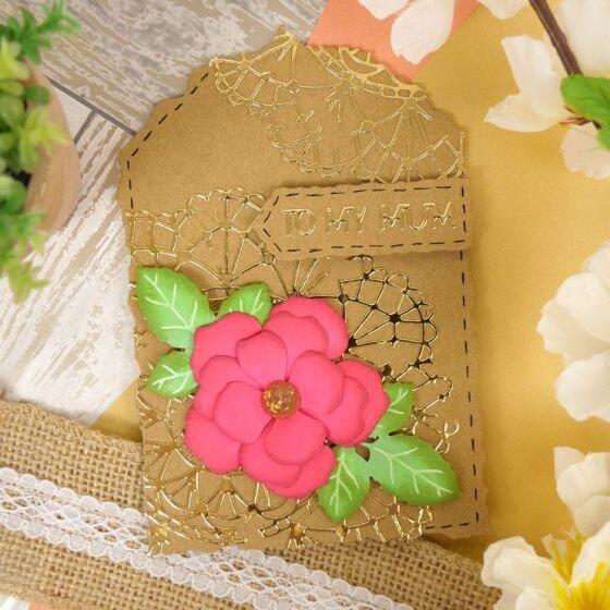 Moonstone Dies - Torn Edge Nesting Tags