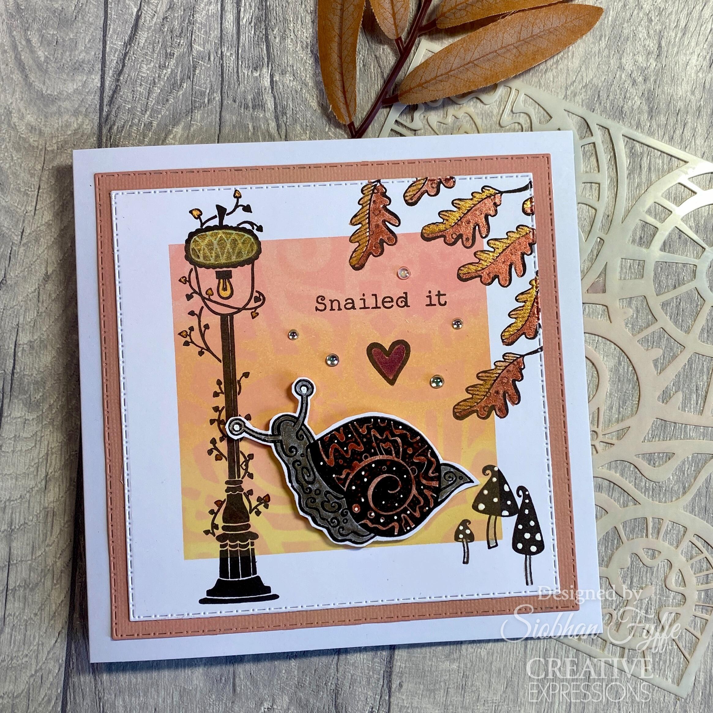 Creative Expressions Dora Shell 6 in x 6 in Stencil