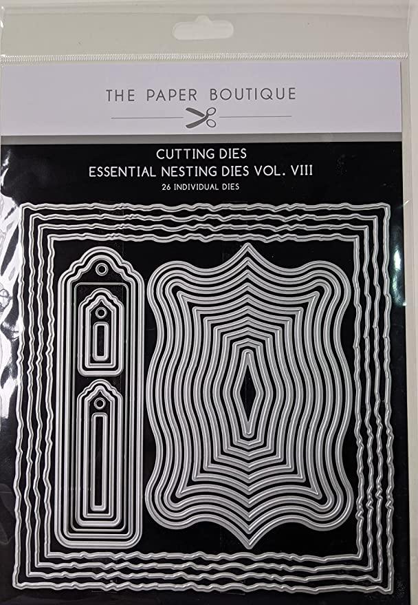 The Paper Boutique Cutting Dies Essential Nesting Die Vol 8