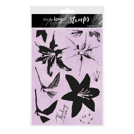 For the Love of Stamps - Layering Lily