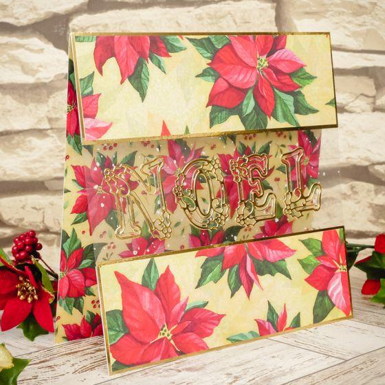 Adorable Scorable Pattern Packs - Poinsettia Garden
