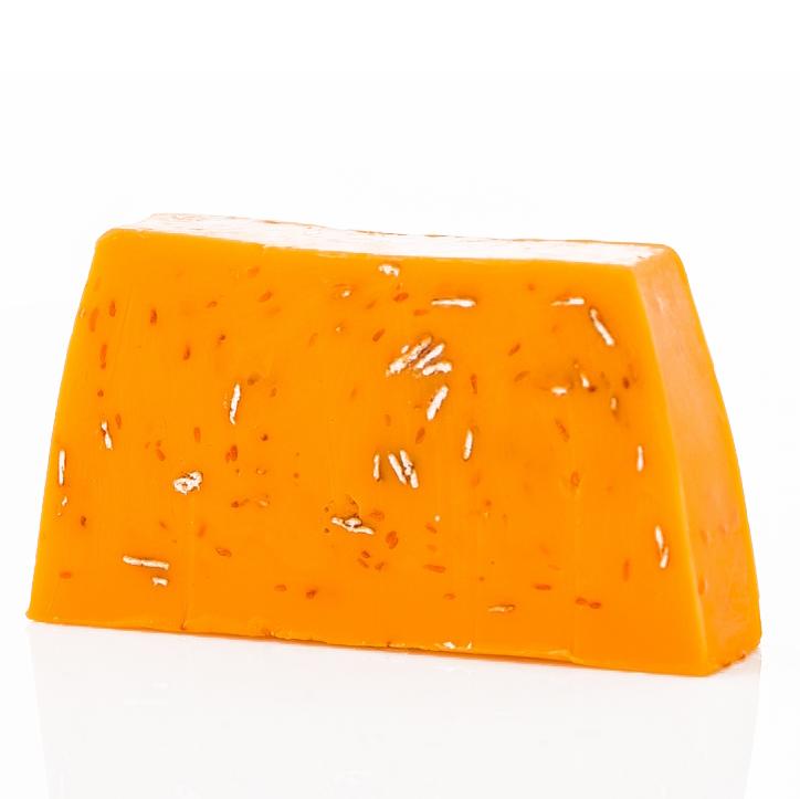 Handmade Soap Slice - Smiling Orange