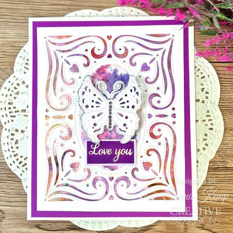 Jamie Rodgers Dies by Creative Expressions - Oval Heart Frame