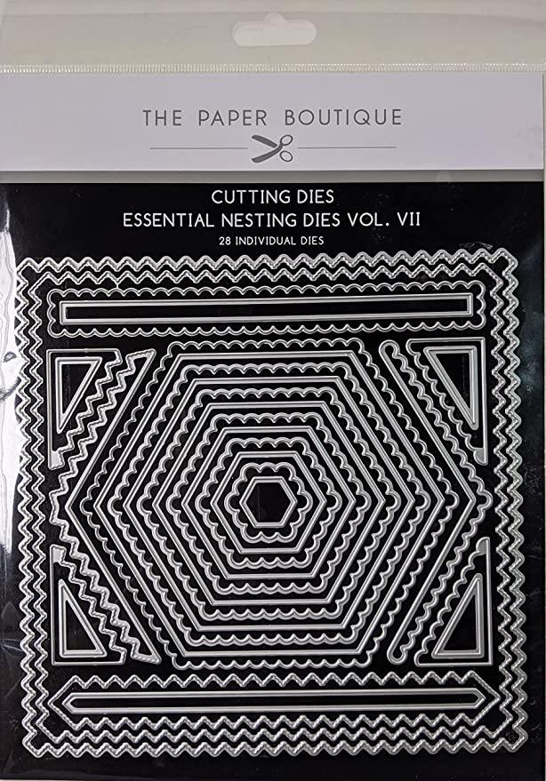 The Paper Boutique Cutting Dies Essential Nesting Die Vol 7
