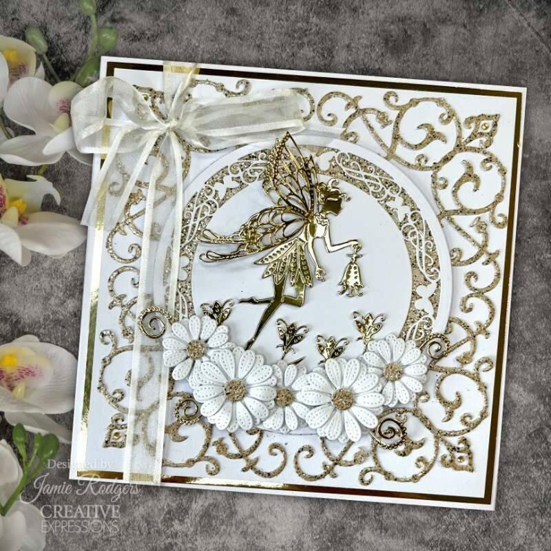 Jamie Rodgers Dies by Creative Expressions - Butterfly Circle Frame